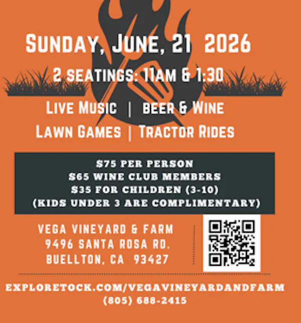 Vega Vineyard Farm Father S Day Bbq Brunch Buffet 2026 Buellton