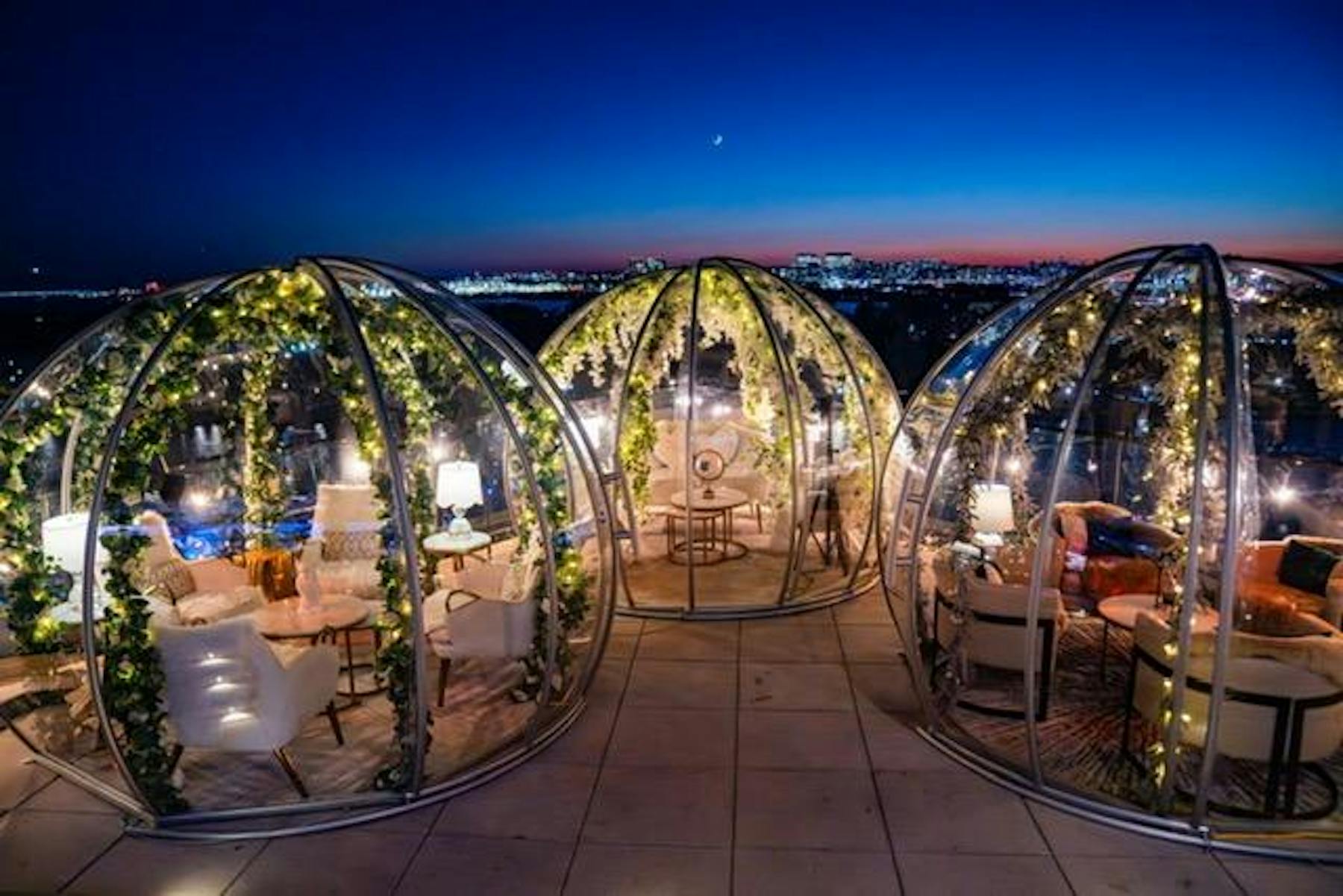 Igloos with a View at La Vie's Penthouse - V-DAY BRUNCH: IGLOOS WITH A ...