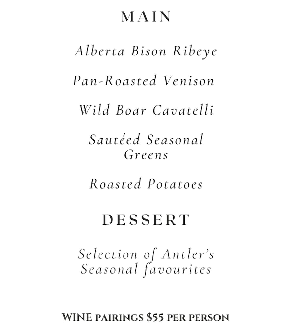 Antler - Chef's Table Tasting Menu - Toronto, ON | Tock