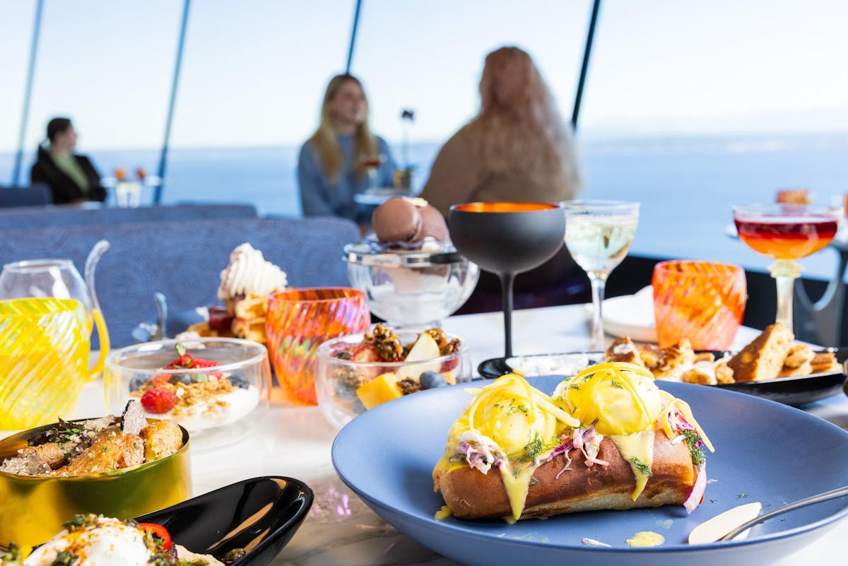 Space Needle Loupe Experience - Space Needle Holiday Brunch - Seattle ...