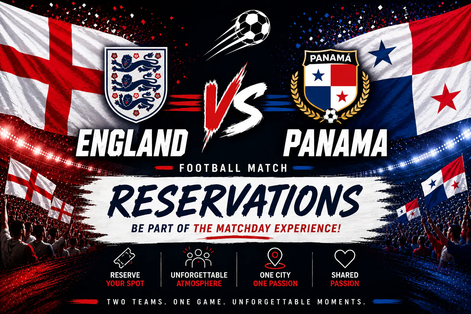 The Cascade Room - MATCH DAY - ENGLAND vs PANAMA Saturday June 27th ...