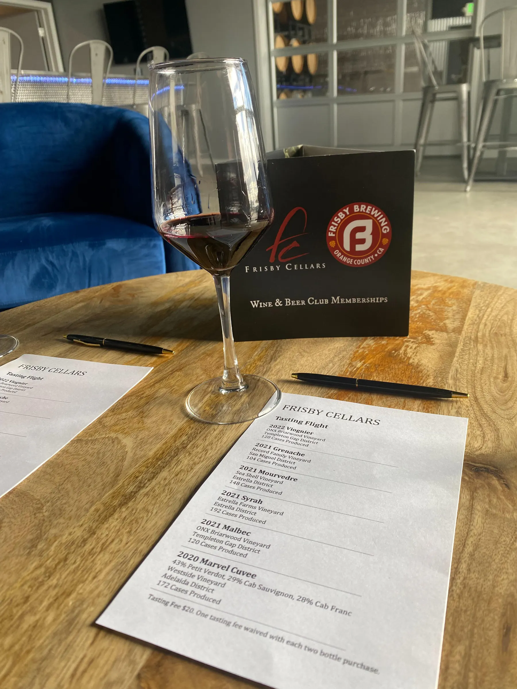 Frisby Cellars - Paso Robles, CA | Tock