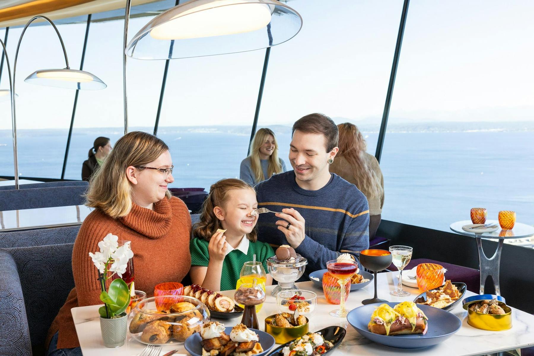 Space Needle Loupe Experience - Loupe Lounge Tower Menu - Seattle, WA ...