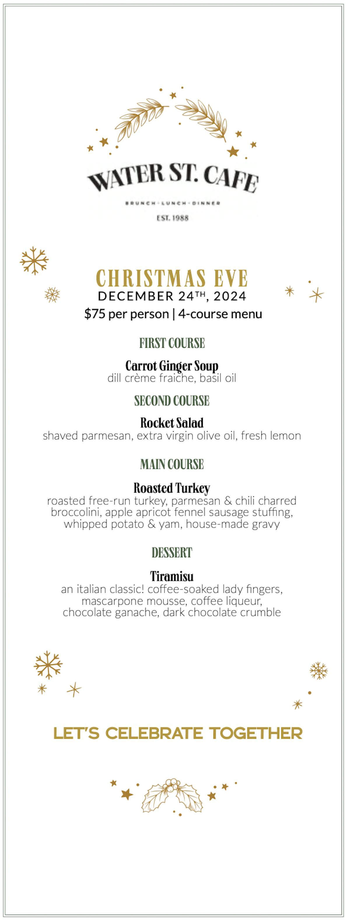 Water St. Cafe - 2nd Floor Gastown - Main Dining Room Reservation ...