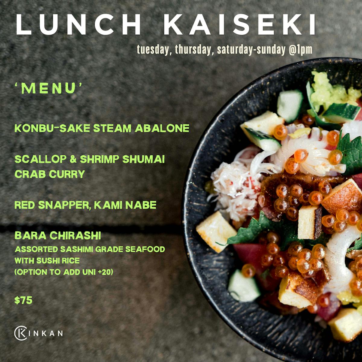 Kinkan - Los Angeles, CA | Tock