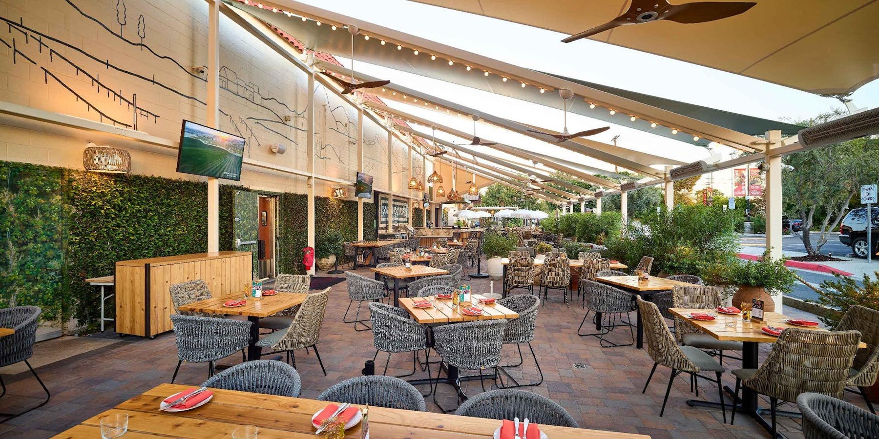 San Antonio Winery, Los Angeles - Hosted Wine Tasting on the Outdoor ...