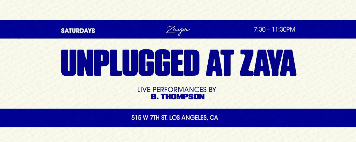 Zaya - Los Angeles, CA | Tock