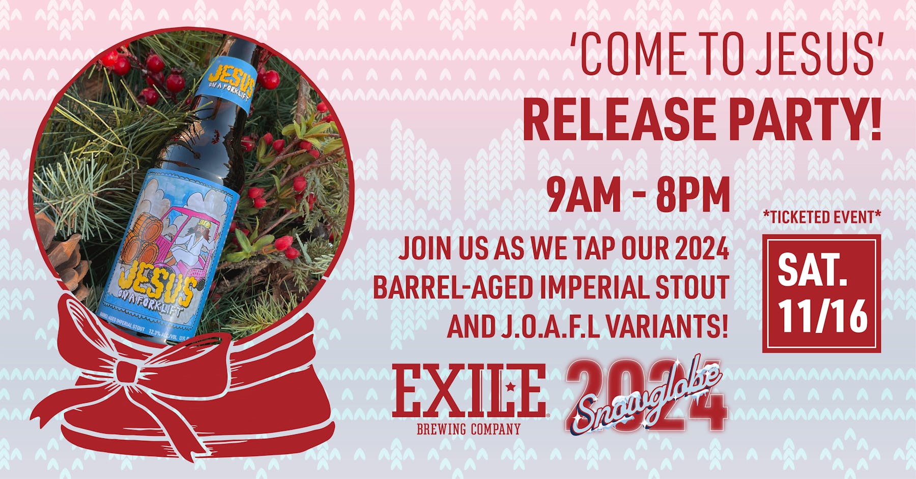 Exile Brewing Company - Des Moines, IA | Tock