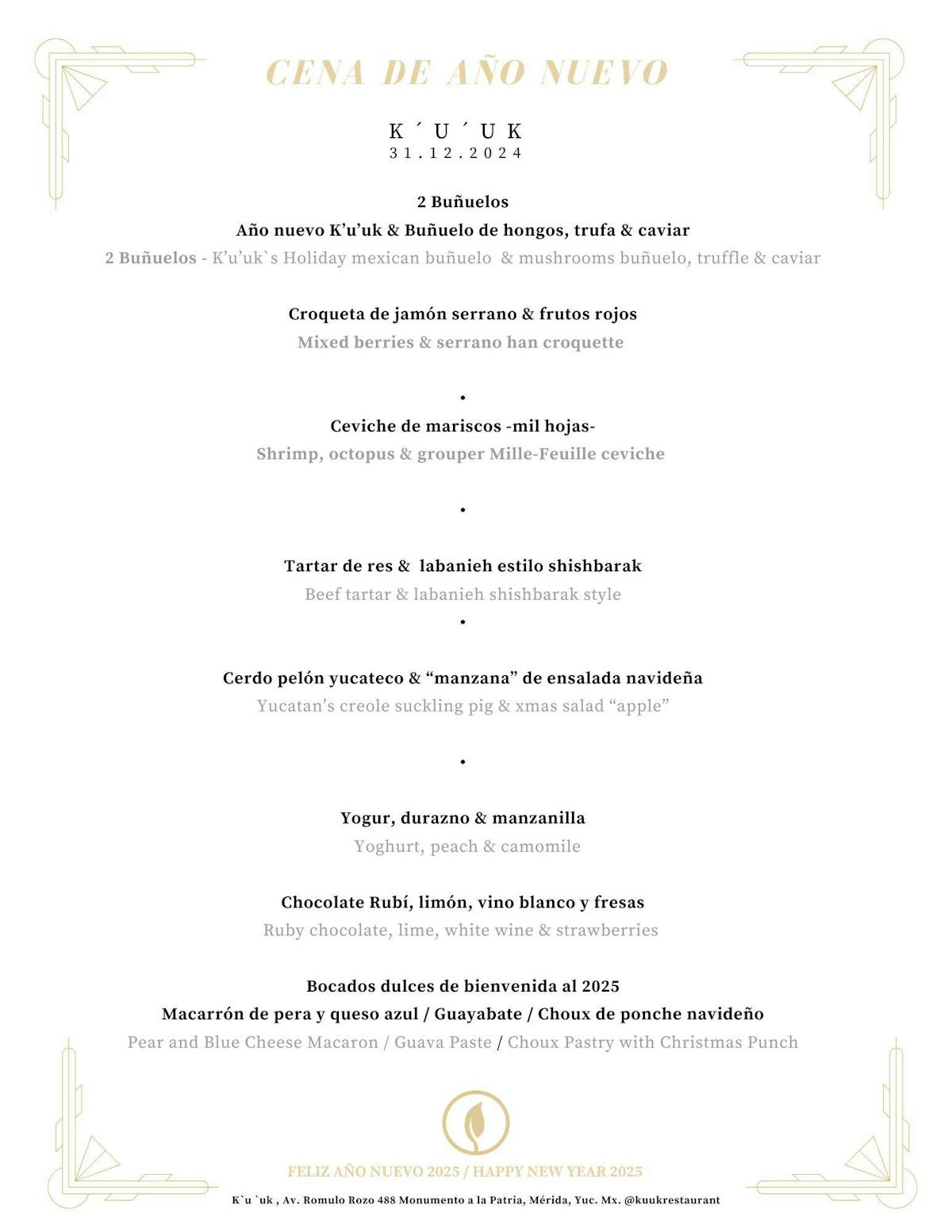 Kuuk Restaurant - Yucatan - Mérida, YUC. | Tock