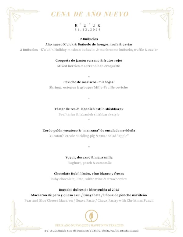 Kuuk Restaurant - Yucatan - Mérida, YUC. | Tock