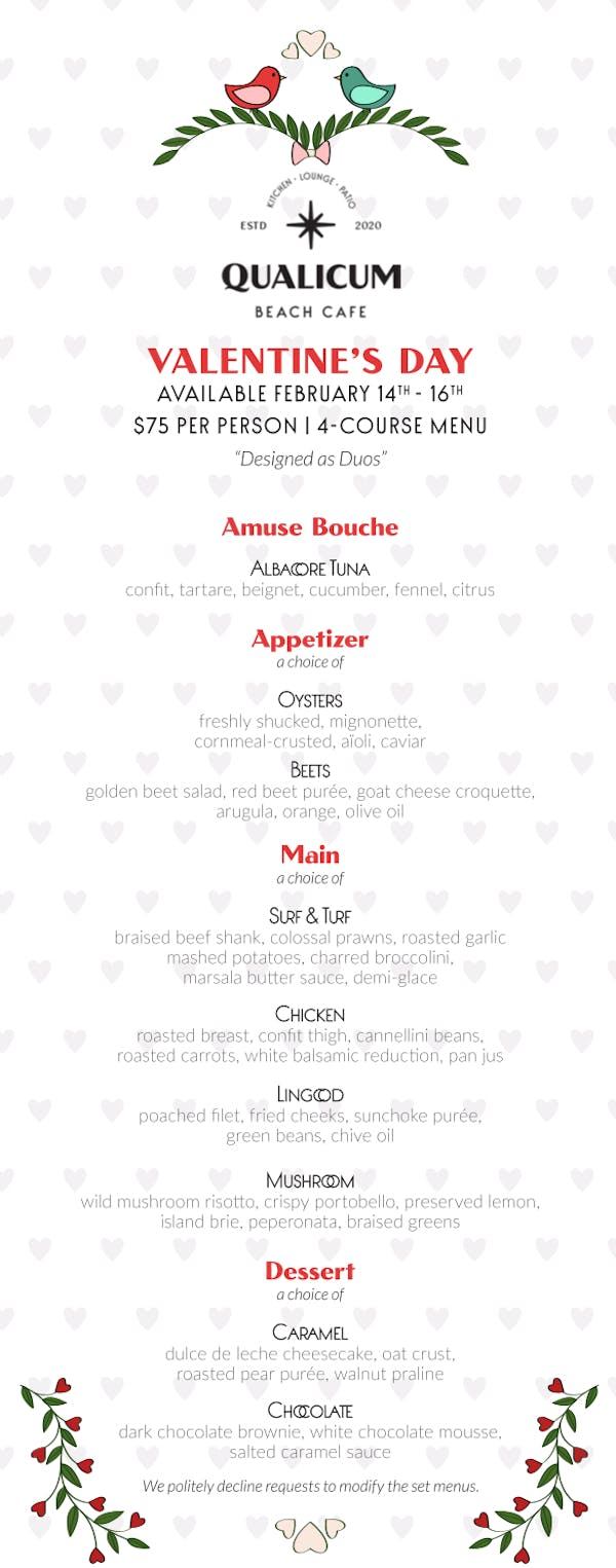 Qualicum Beach Cafe - Qualicum Beach, BC | Tock