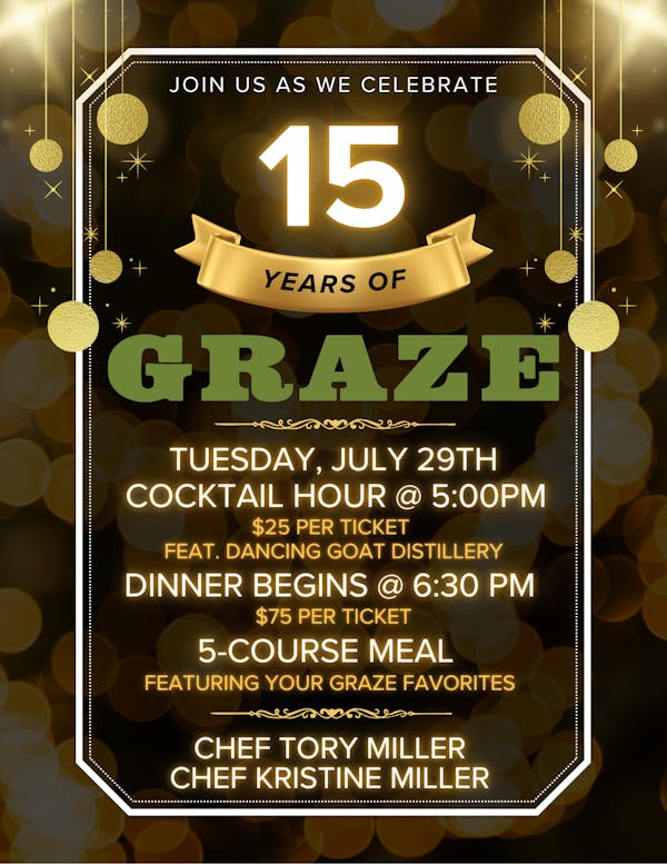 Graze Restaurant - Madison, WI | Tock