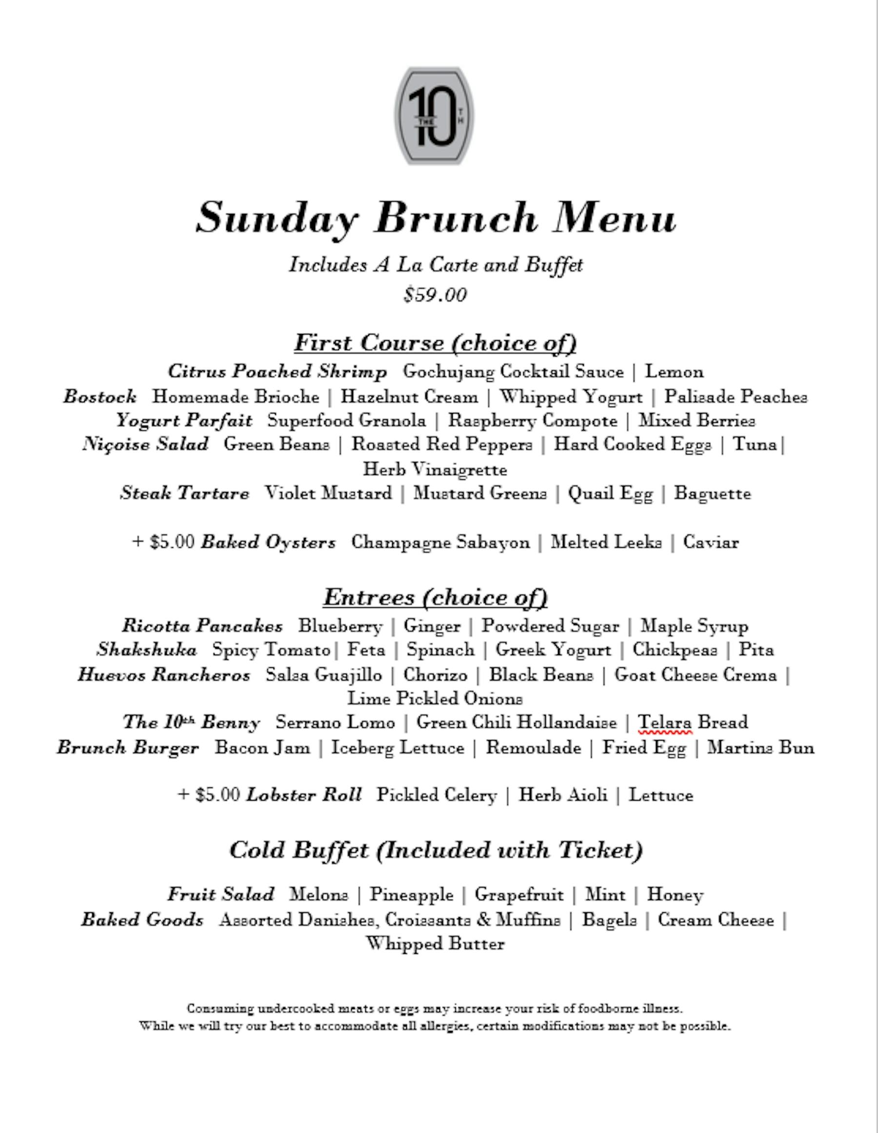 The 10th Restaurant - Vail, CO | Tock