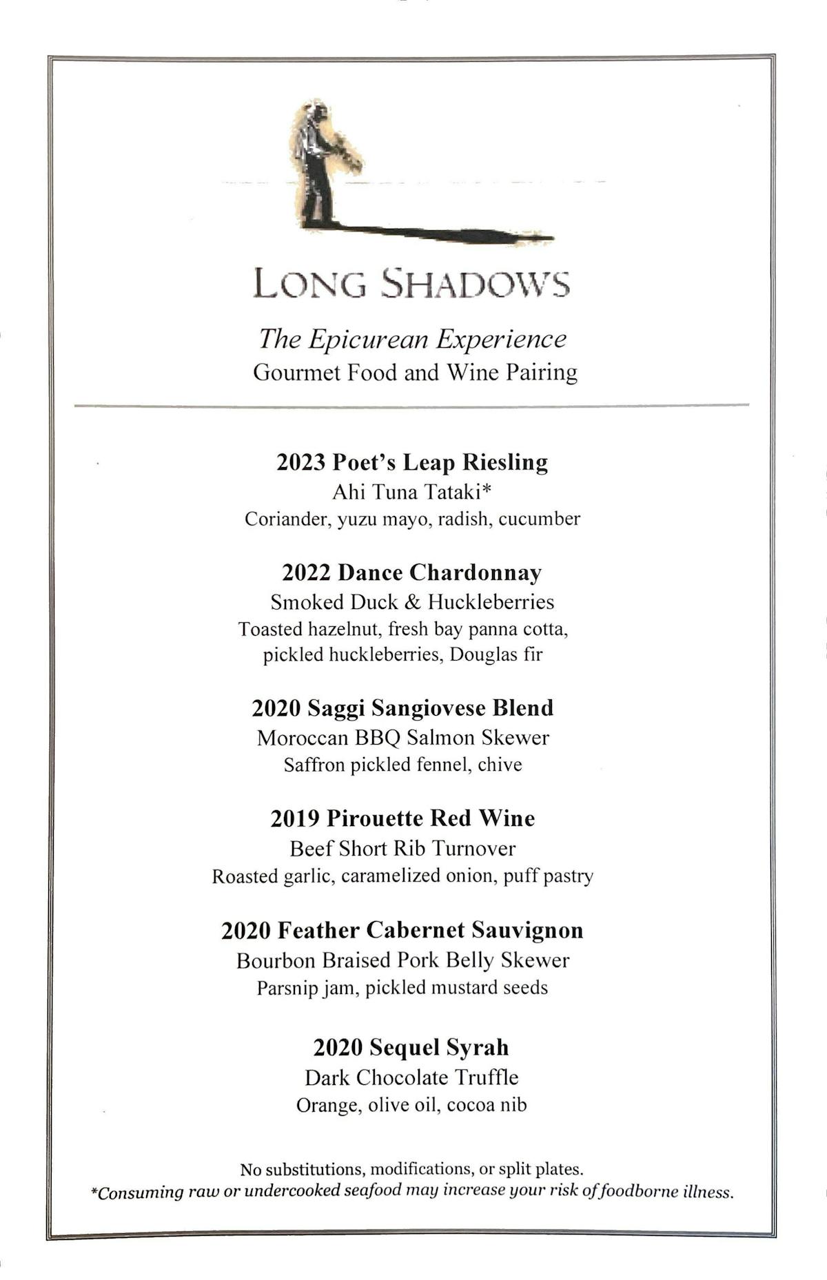 Long Shadows Vintners Woodinville - Woodinville, WA | Tock