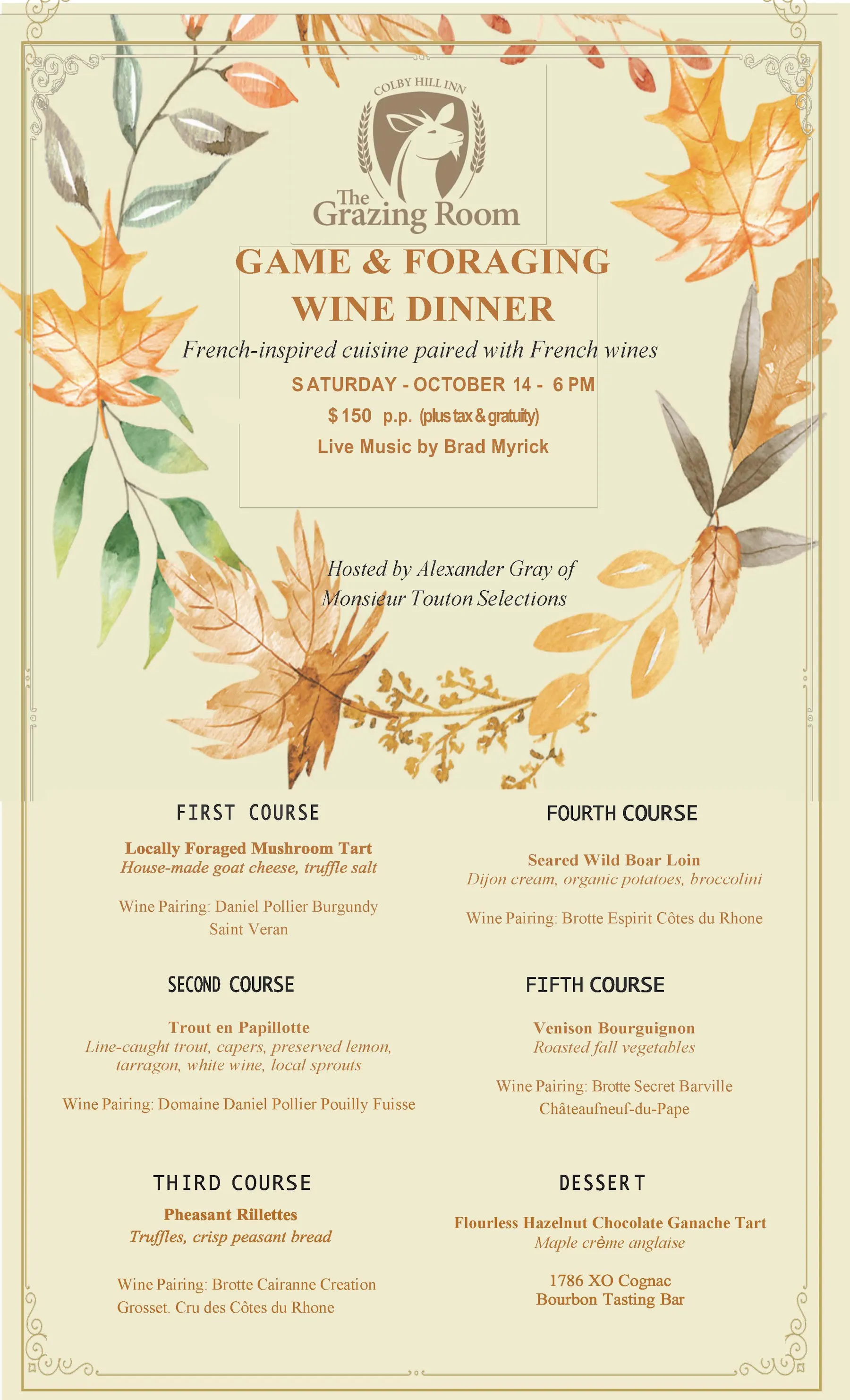 Colby Hill Inn & The Grazing Room - Henniker, NH - Henniker, NH | Tock