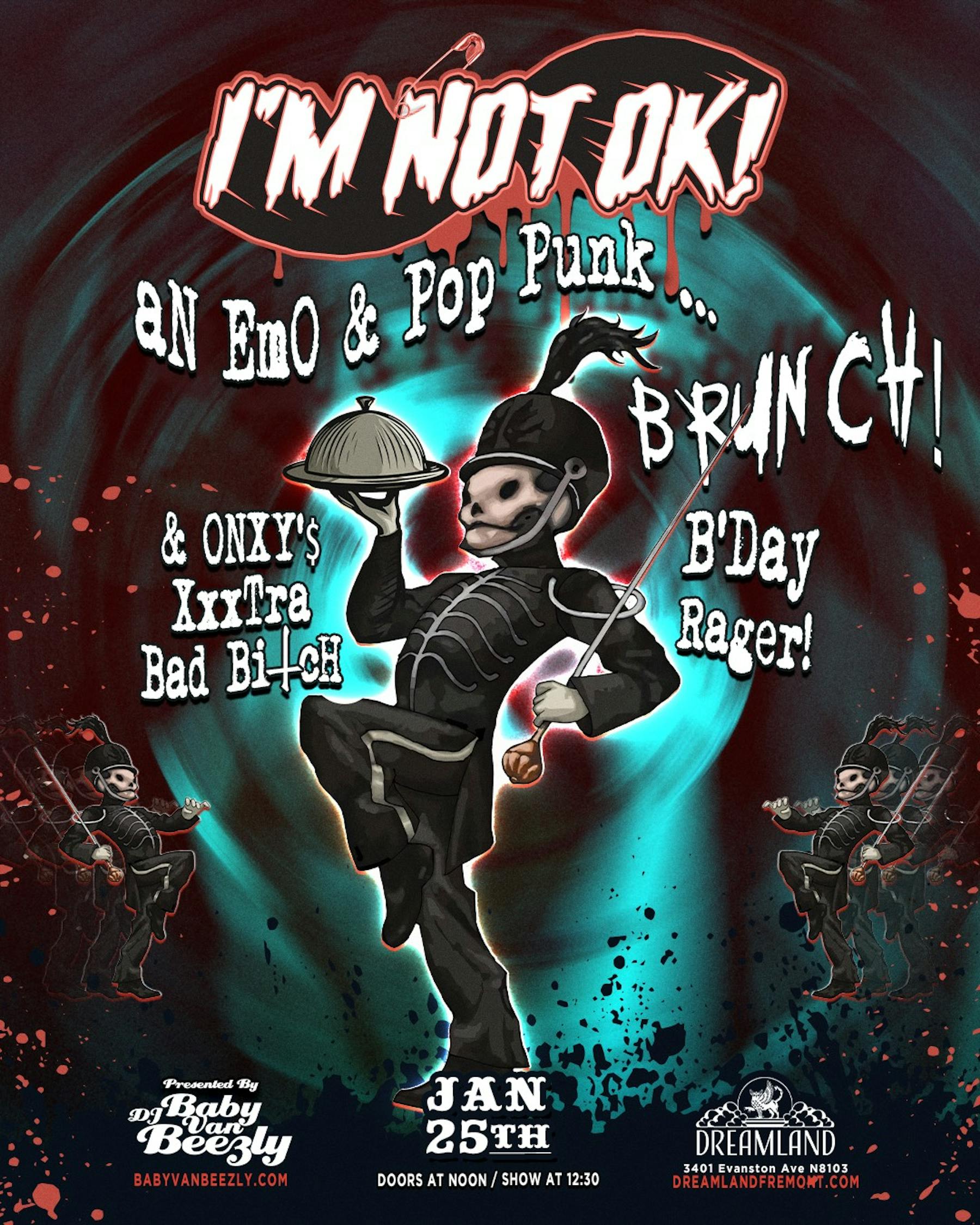 Dreamland Bar & Diner - 1/25 "I'm Not OK!" an Emo & Pop Punk Brunch ...