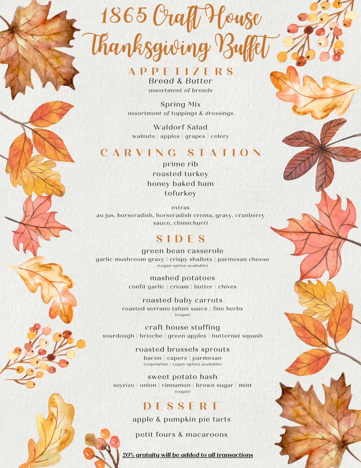 1865 Craft House & Kitchen - San Luis Obispo, CA | Tock