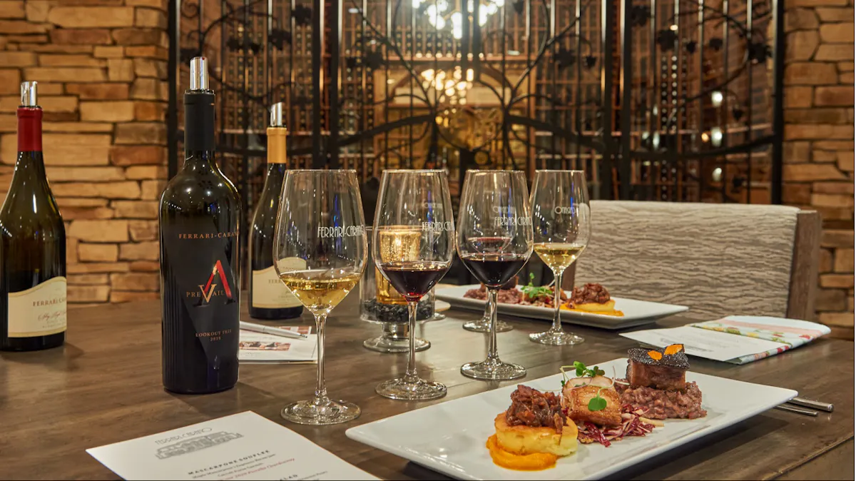 Ferrari-Carano Vineyards & Winery - Classic Wine Tasting - Healdsburg ...