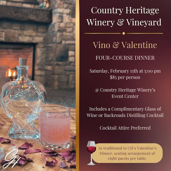 Country Heritage Winery - Winery Table Reservation - Laotto, IN | Tock