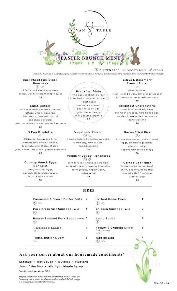 Sylvan Table - Indoor Reservation - Sylvan Lake, MI | Tock