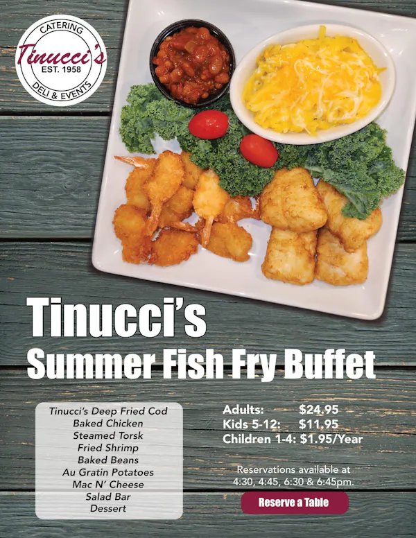 Tinucci's Catering, Deli & Events - Newport, MN | Tock