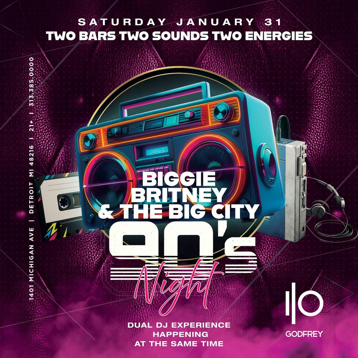 I|O Godfrey Detroit - Valentine's Celebration Booth for 4-6 - Detroit ...