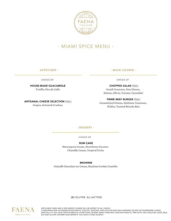 FAENA THEATER • Miami Beach - Miami Beach, FL | Tock