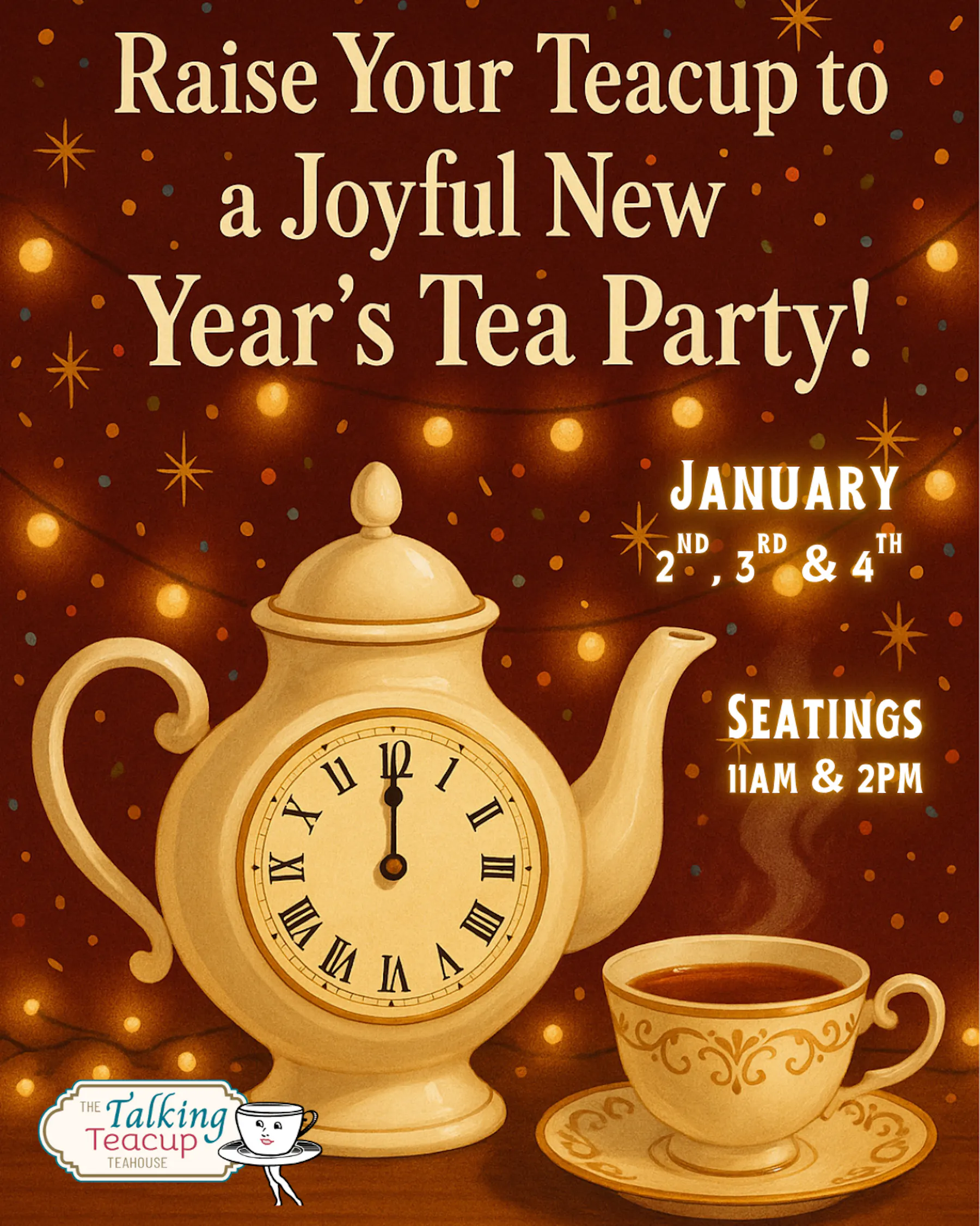 The Talking Teacup - Chalfont, PA | Tock
