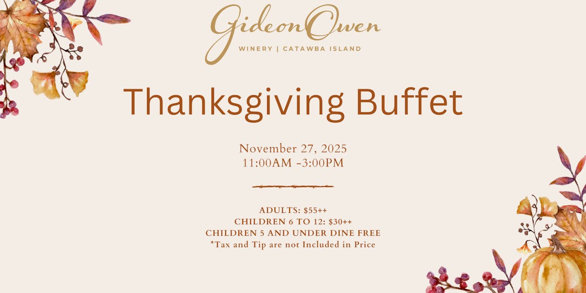 Gideon Owen Wine Company - Port Clinton, OH | Tock