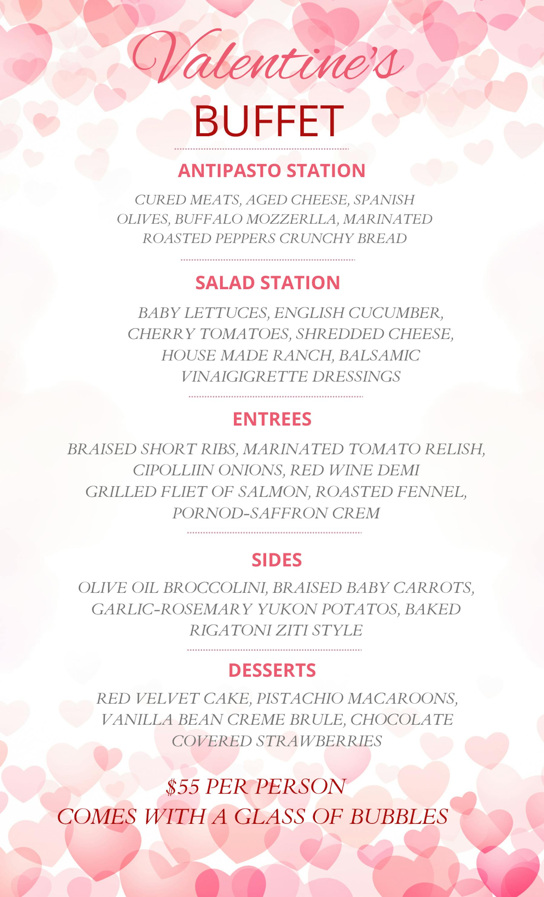 Jolliet House - Valentine's Day Dinner Buffet - Minneapolis, MN | Tock