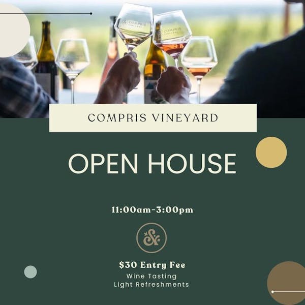 Compris Vineyard - Tasting Room Tasting - Newberg, OR | Tock