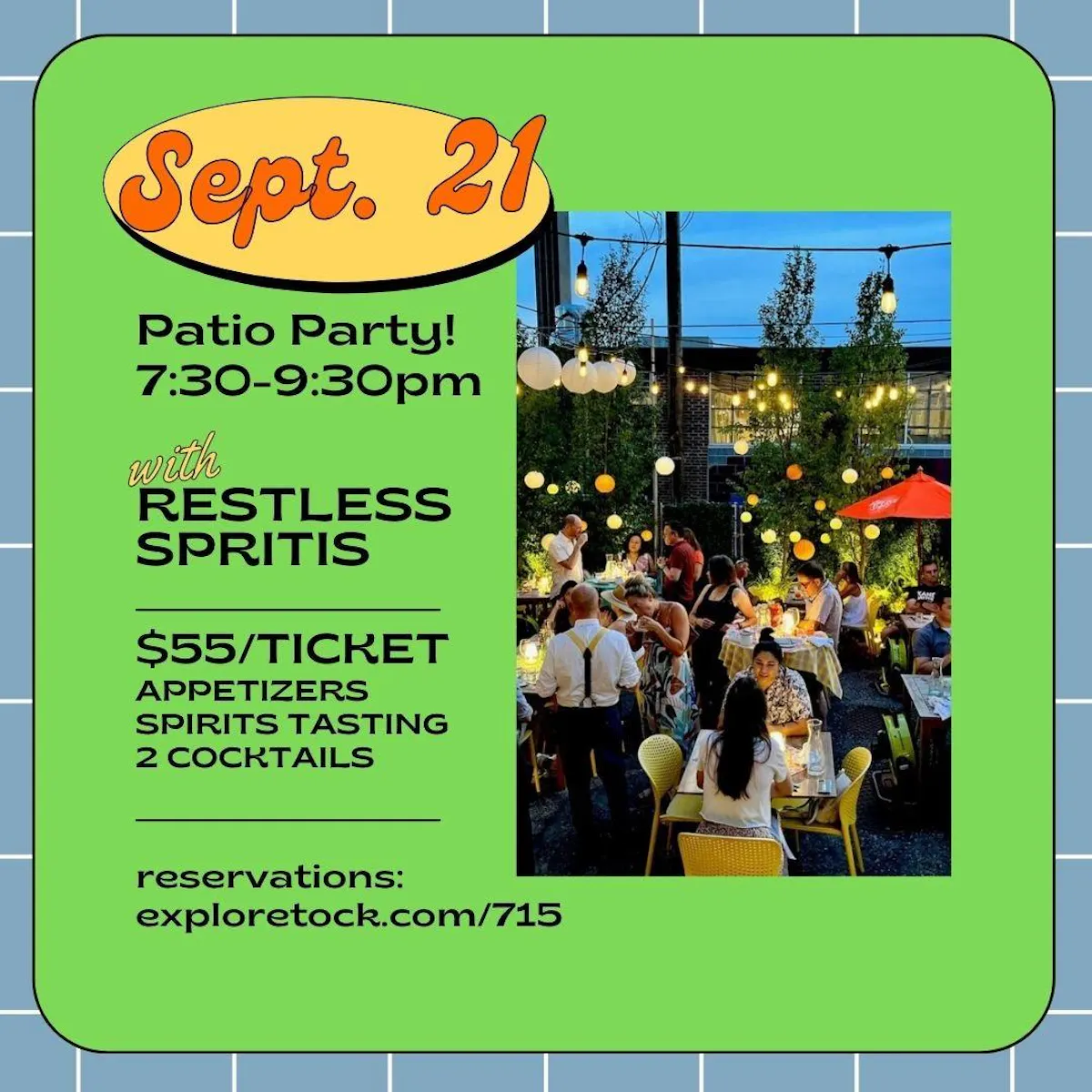 715 Restaurant - Indoor Reservation - Lawrence, KS | Tock