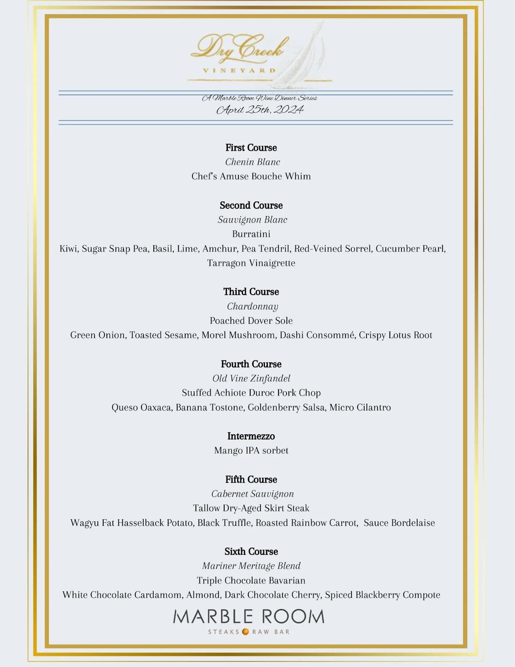 Marble Room Steaks and Raw Bar - Dining Room Reservation - Cleveland ...
