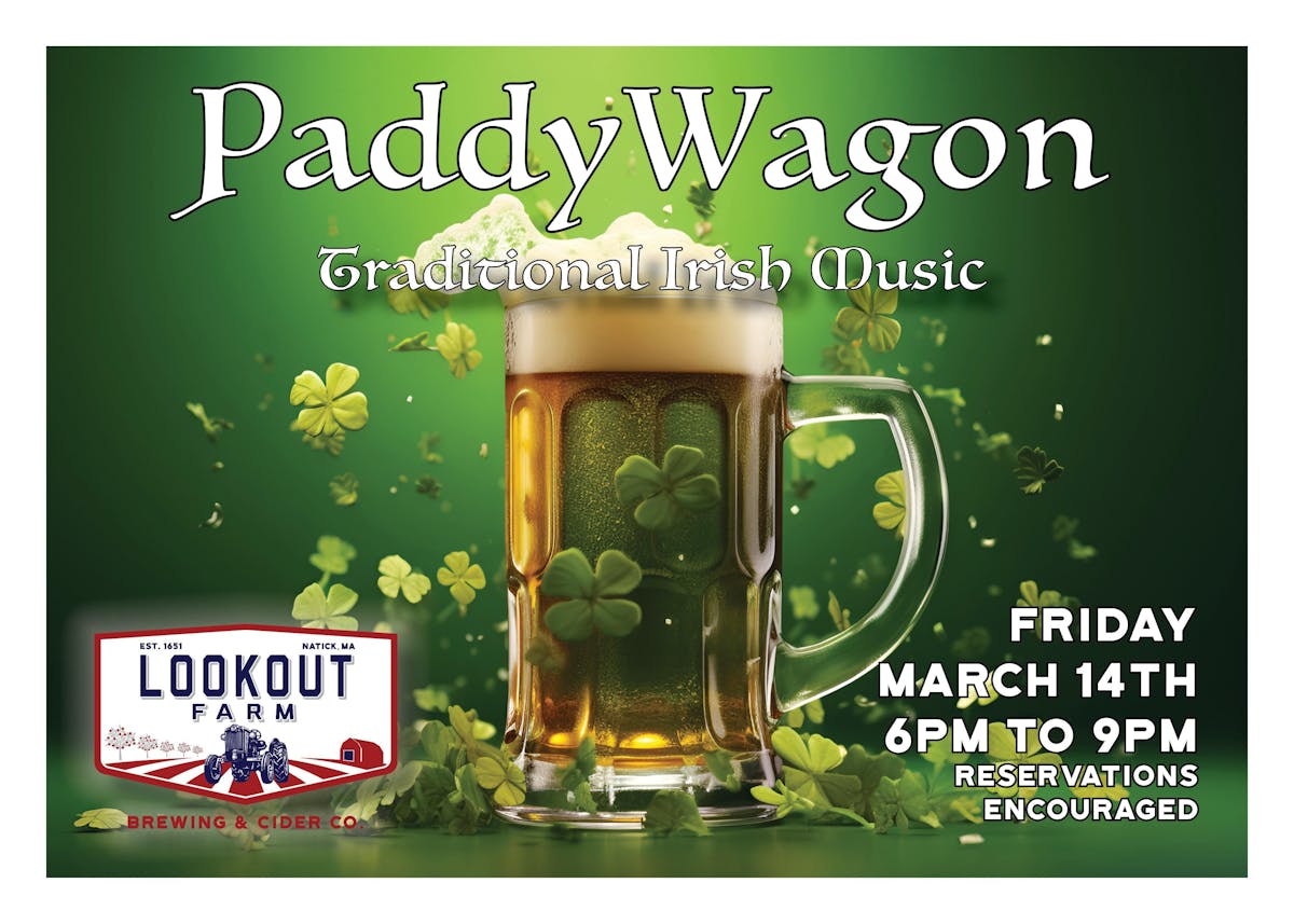 Lookout Farm Brewing & Cider Co. Taproom - Natick, MA | Tock