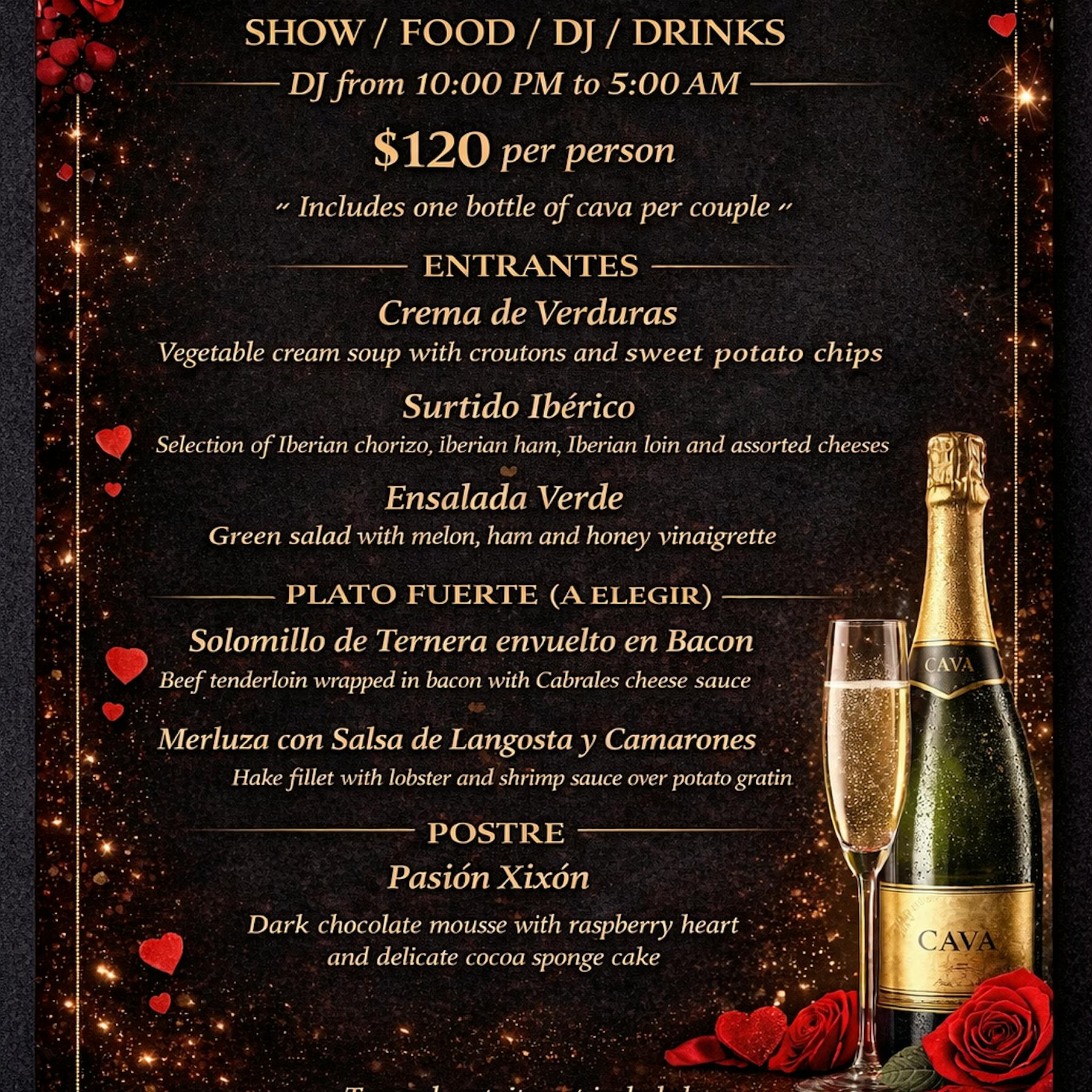 Xixón Spanish Restaurant - Valentine's Day - Miami, FL | Tock