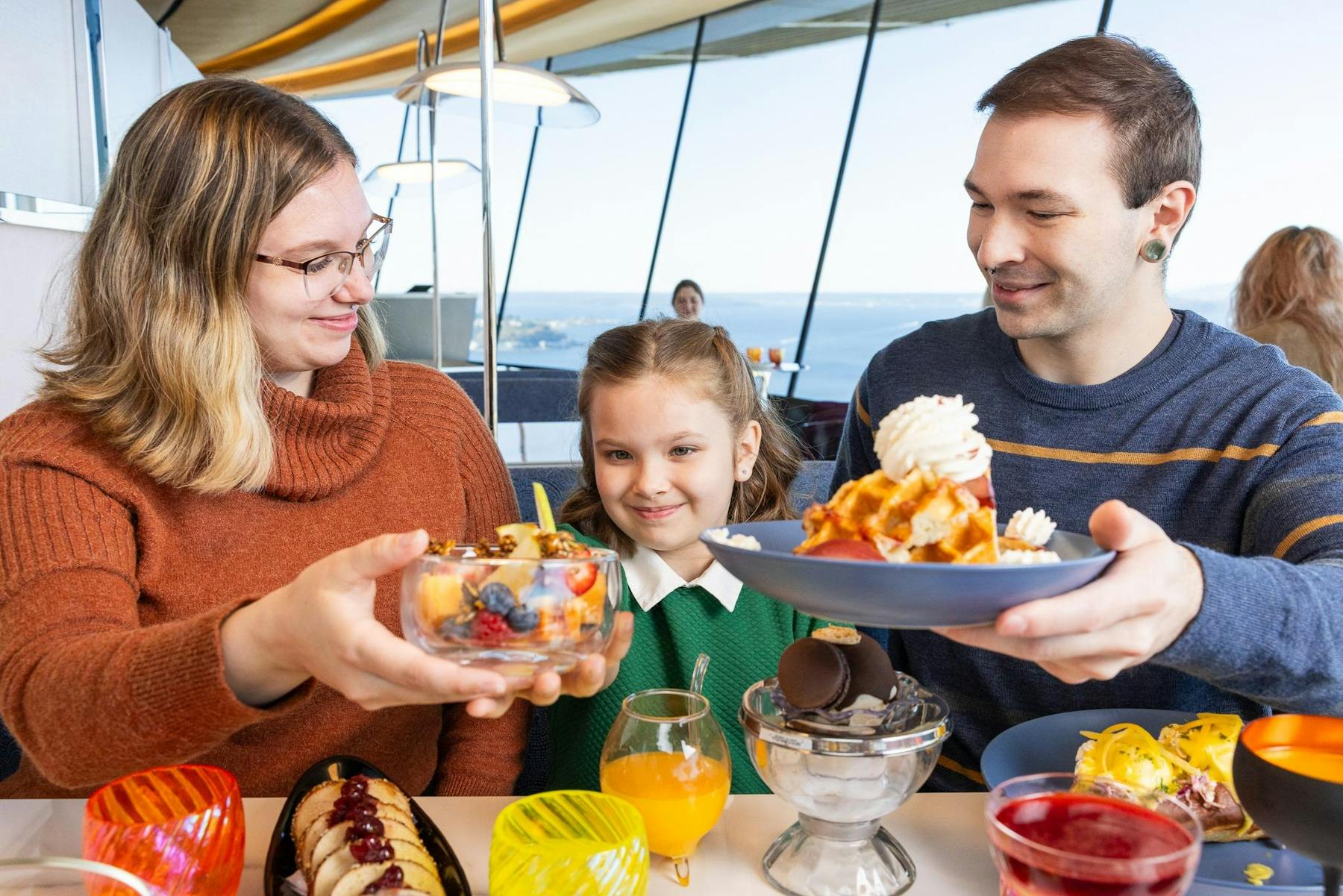 Space Needle Loupe Experience - Loupe Lounge Tower Menu - Seattle, WA ...