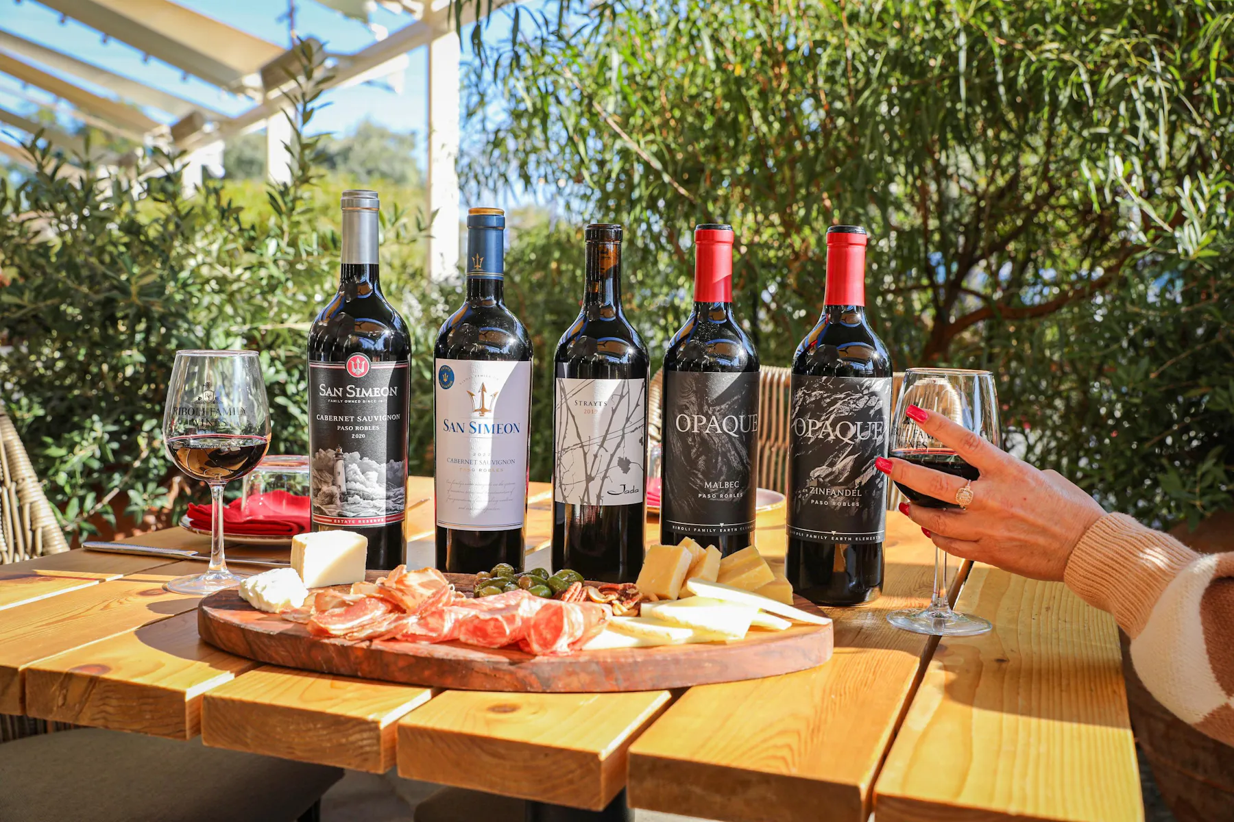 San Antonio Winery, Los Angeles - Hosted Wine Tasting on the Outdoor ...