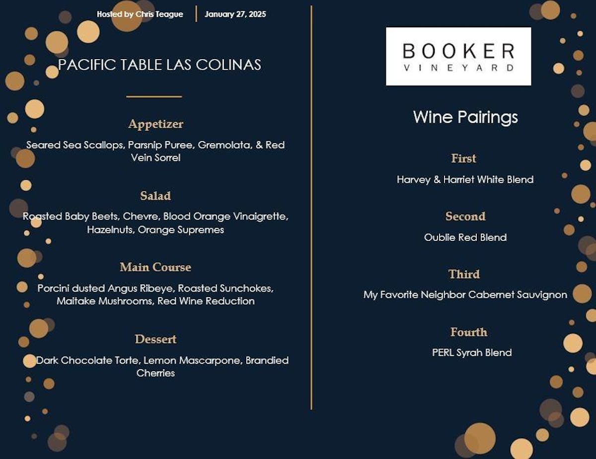 Pacific Table - Las Colinas - Irving, TX | Tock