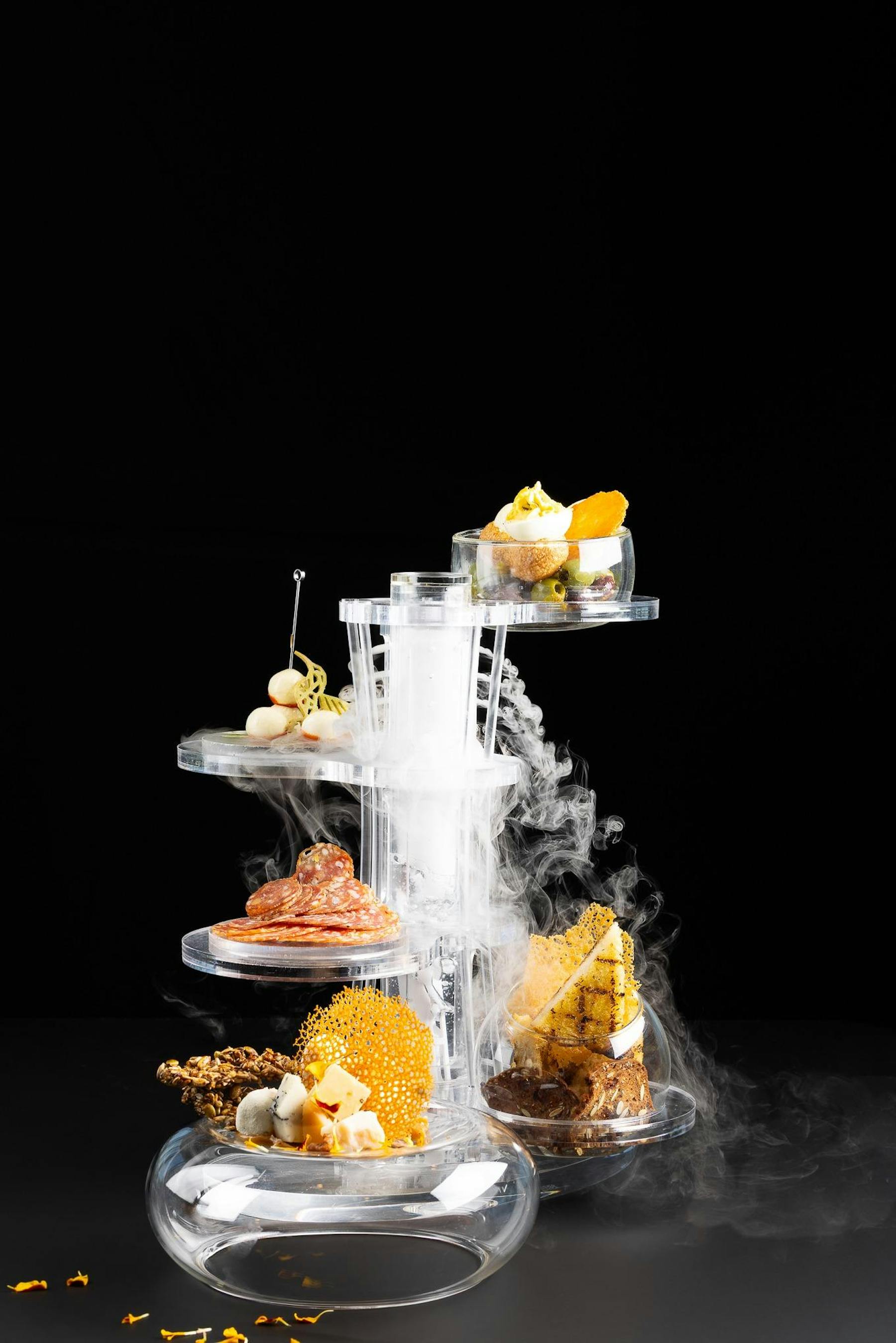 Space Needle Loupe Experience - Loupe Lounge Tower Menu - Seattle, WA ...