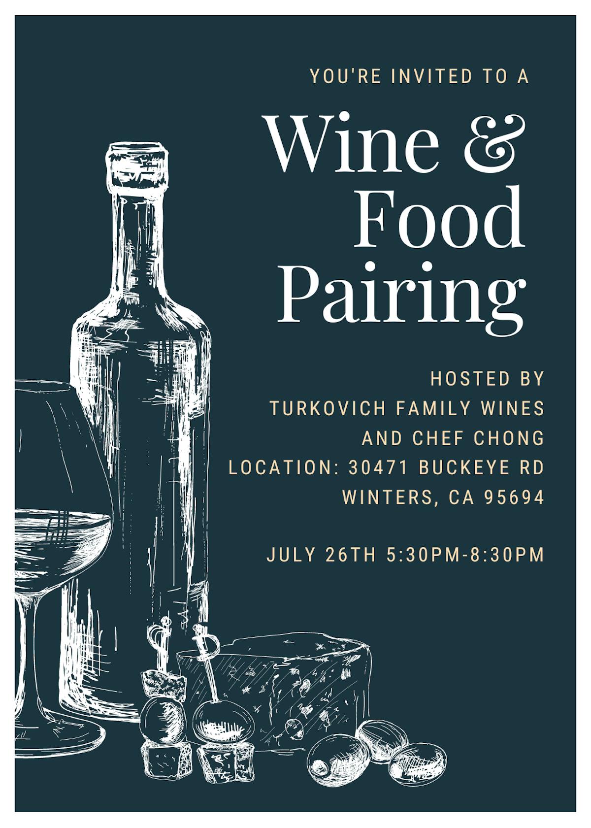 Turkovich Family Wines - Winters, CA | Tock