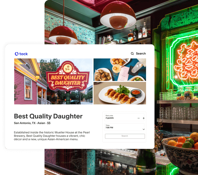 Reservation Systems for Restaurants, Wineries, Hotels, and More | Tock