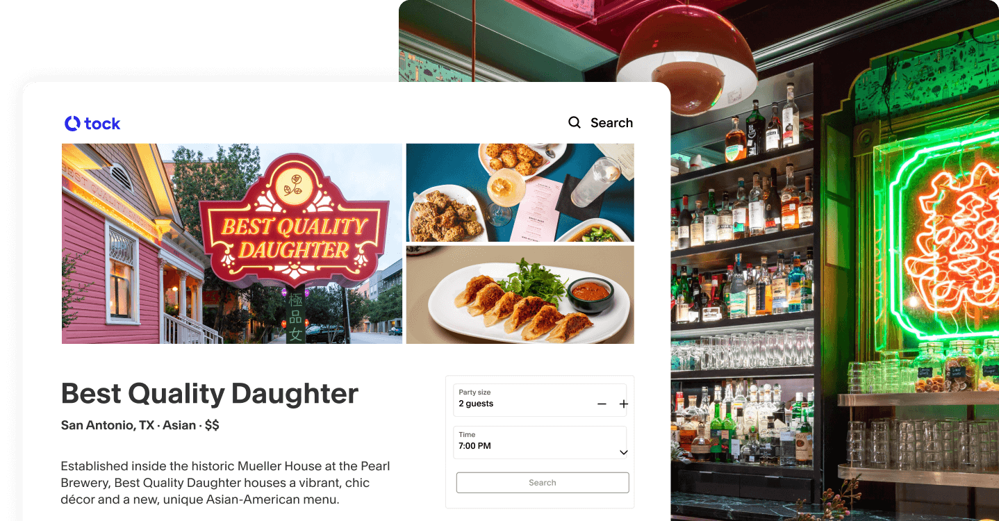 Reservation Systems for Restaurants, Wineries, Hotels, and More | Tock