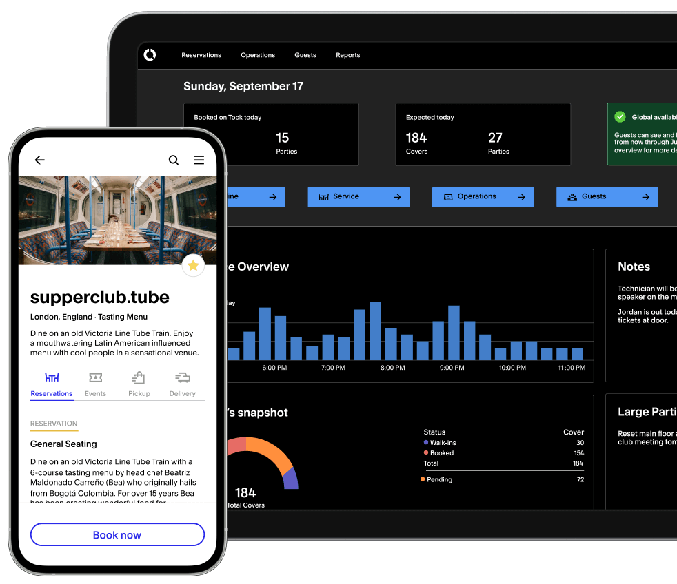 Reservation Platform United Kingdom | Tock