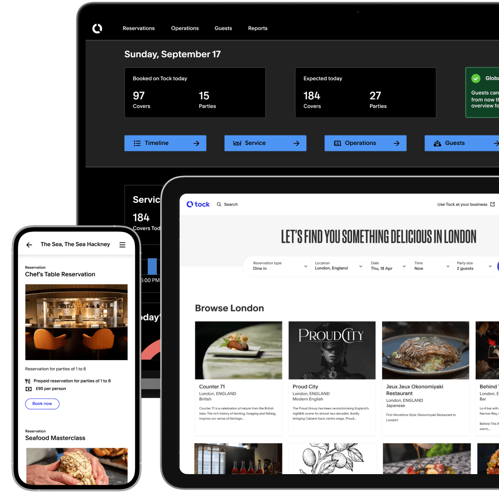 UK Restaurant Reservation System | Tock