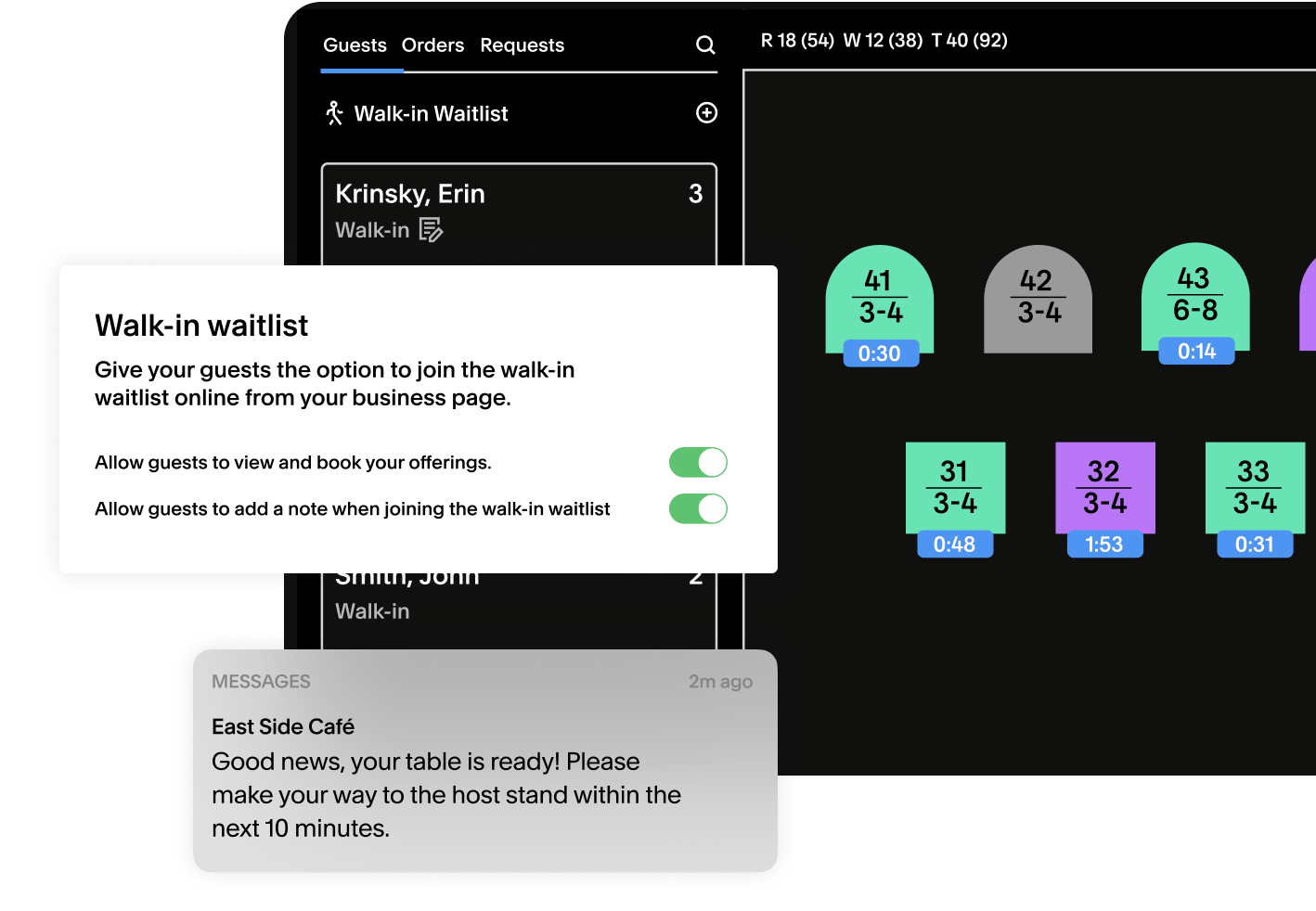 Restaurant Waitlist App | Tock