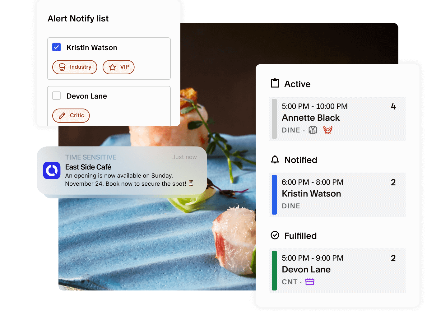 Restaurant Waitlist App | Tock